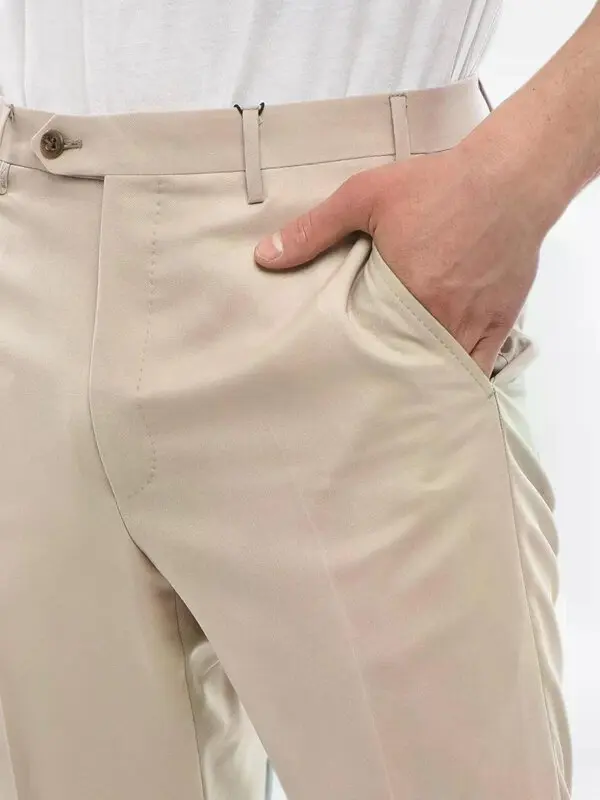 Corneliani Virgin Wool-twill Trousers