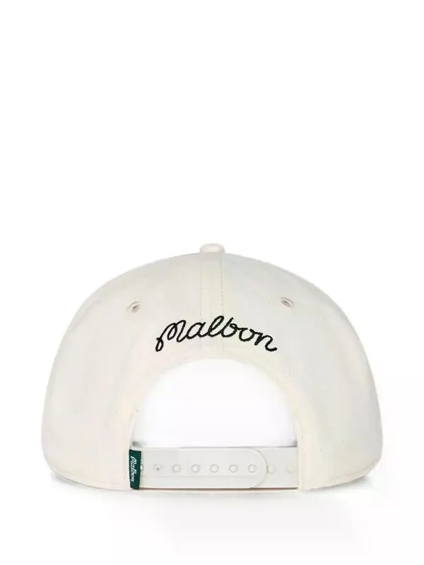 MALBON Velasco Snapback Logo-patch Cap