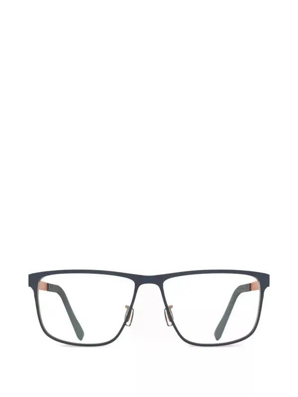 BLACKFIN Halifax Rectangle Eyeglasses - Blue