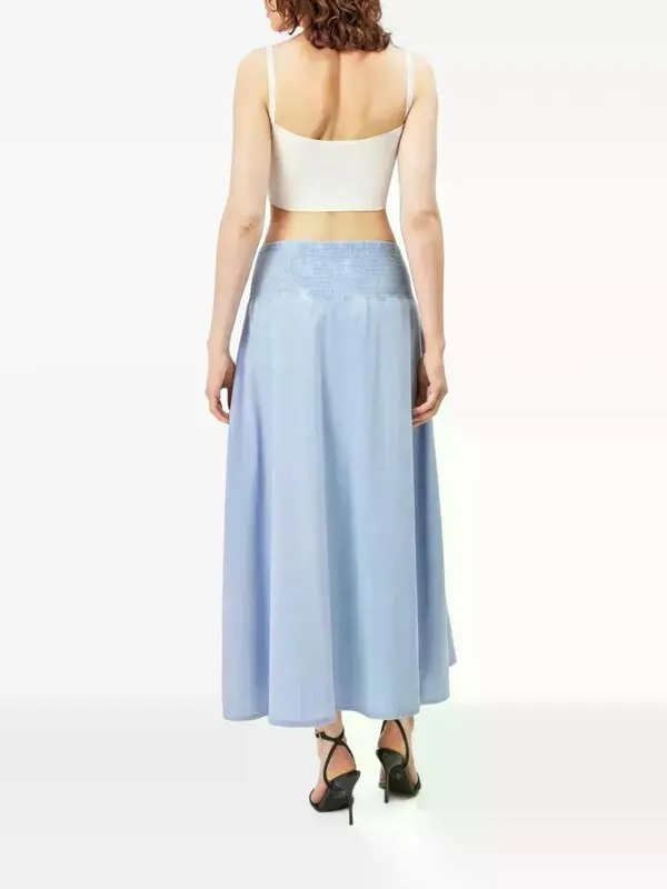 DRYKORN Shirred Waist Maxi Skirt