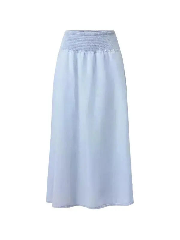 DRYKORN Shirred Waist Maxi Skirt