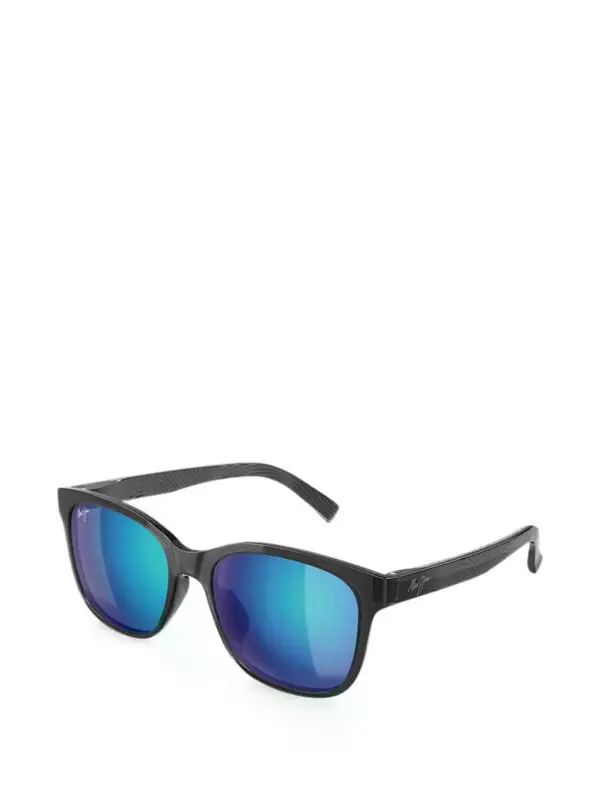Maui Jim Square Frame Sunglasses - Black