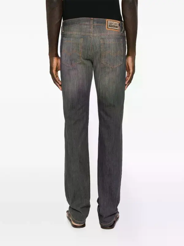 Missoni 1990s Striped Straight-leg Trousers