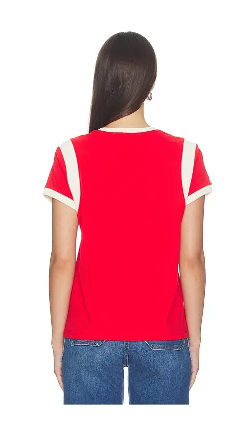 MOTHER The Boxy Goodie Inset Top