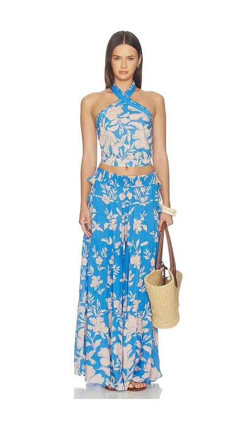 Poupette St Barth Suma Top - Blue