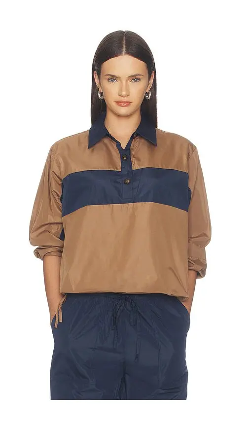 Rag & Bone Taffeta Rugby Shirt