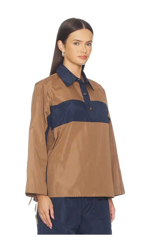 Rag & Bone Taffeta Rugby Shirt