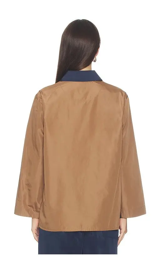 Rag & Bone Taffeta Rugby Shirt