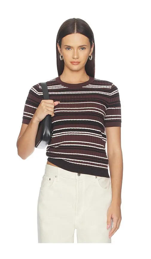 Rag & Bone Karina Stripe Short Sleeve In . Also