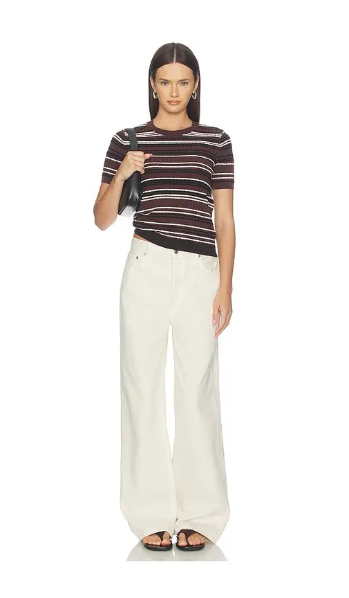 Rag & Bone Karina Stripe Short Sleeve In . Also