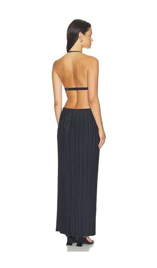 HAELO Caged Twist Maxi Dress