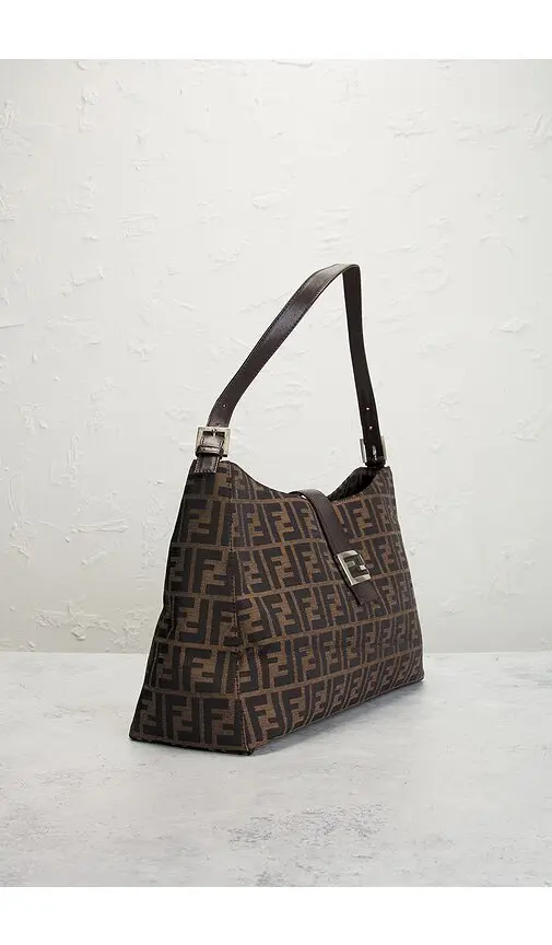 FWRD RENEW Fendi Zucca Shoulder Bag