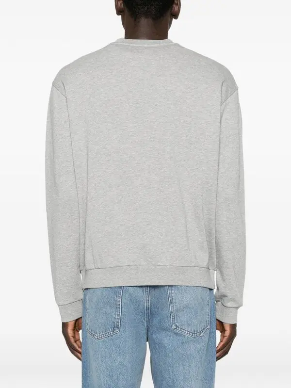 Emporio Armani Printed Cotton Sweatshirt