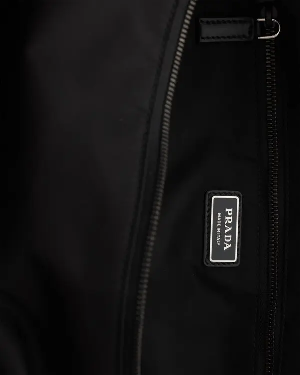 Prada Explore Re-nylon And Leather Duffel Bag