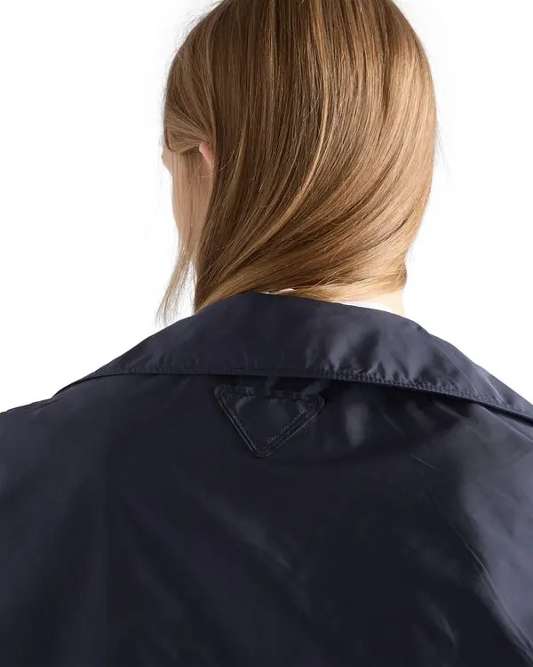 Prada Reversible Jersey Blouson Jacket With Classic Collar