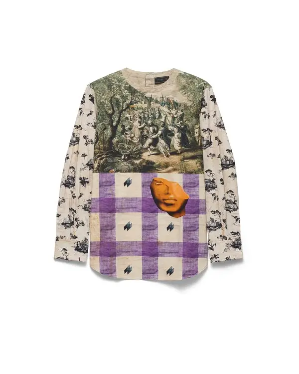 Prada Printed Cotton Shirt