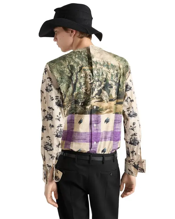 Prada Printed Cotton Shirt