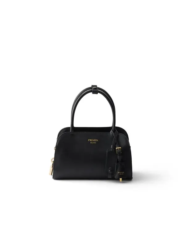 Prada Coffret Medium Leather Handbag