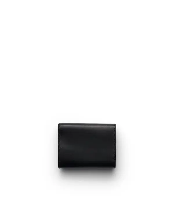 Prada Small Antiqued Leather Wallet