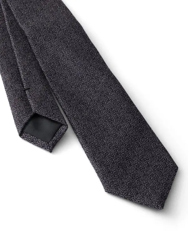 Prada Wool And Silk Tie