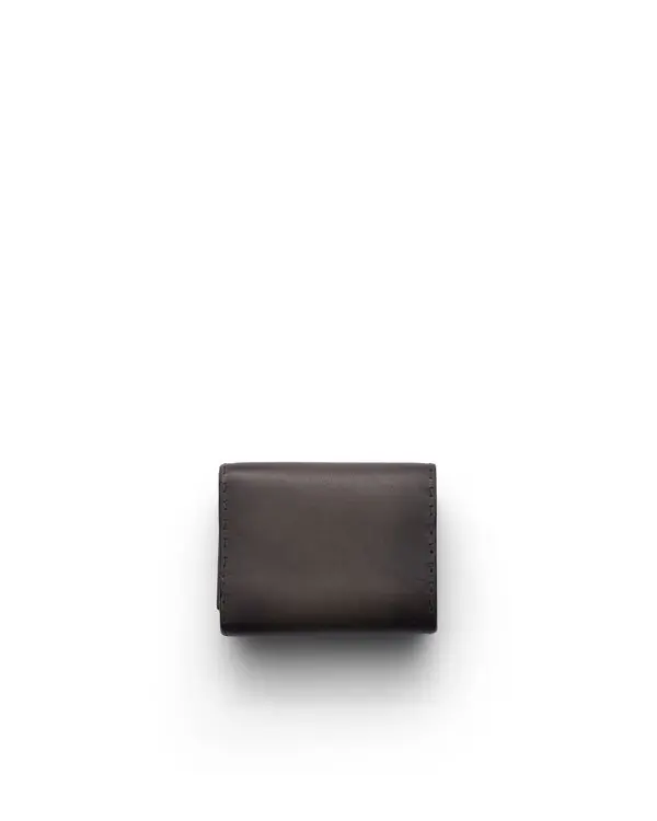 Prada Small Antiqued Leather Wallet