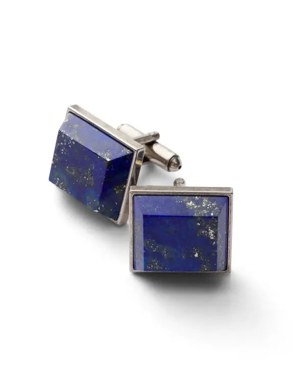 Prada Metal And Semi-precious Stone Cufflinks