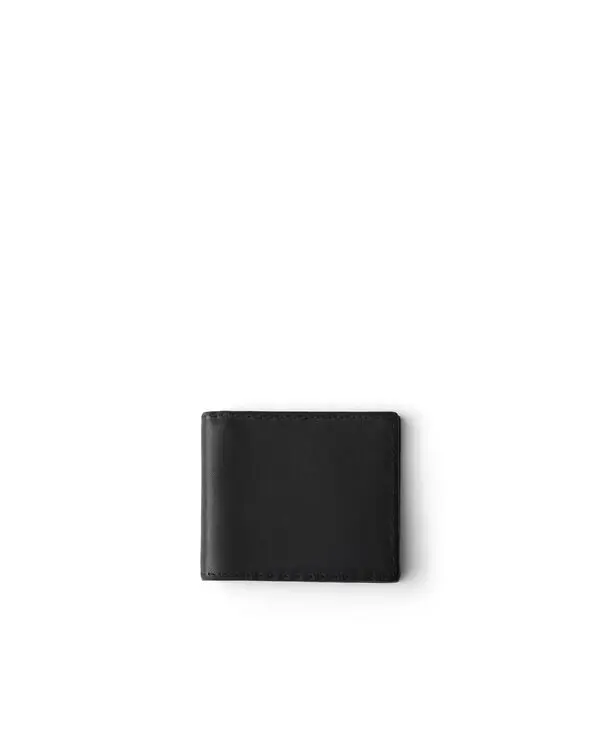 Prada Antiqued Leather Wallet