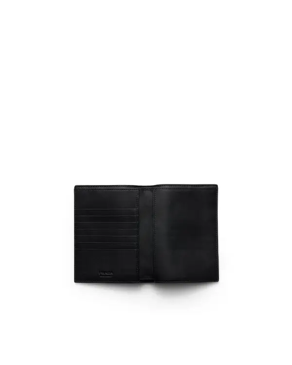 Prada Antiqued Leather Wallet