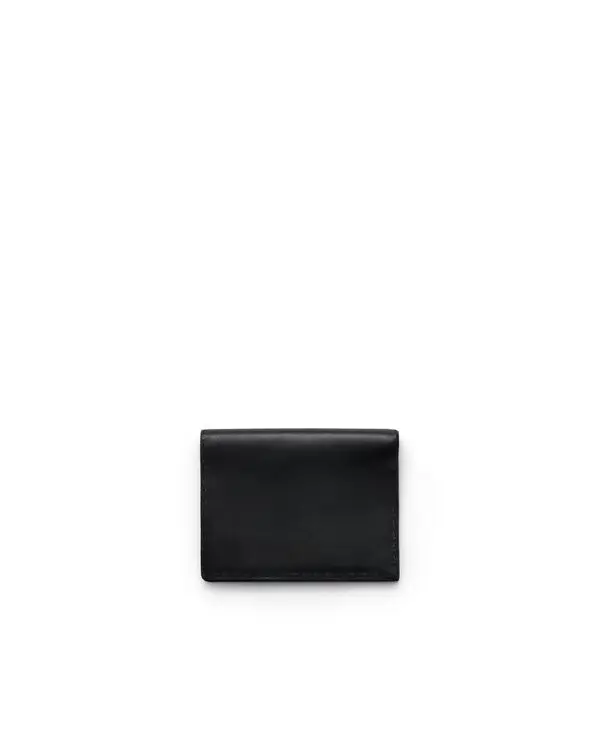 Prada Antiqued Leather Wallet