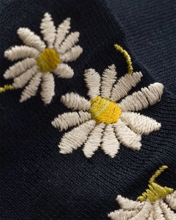 Prada Embroidered Over-the-knee Cotton Socks With Decorative Tie Straps