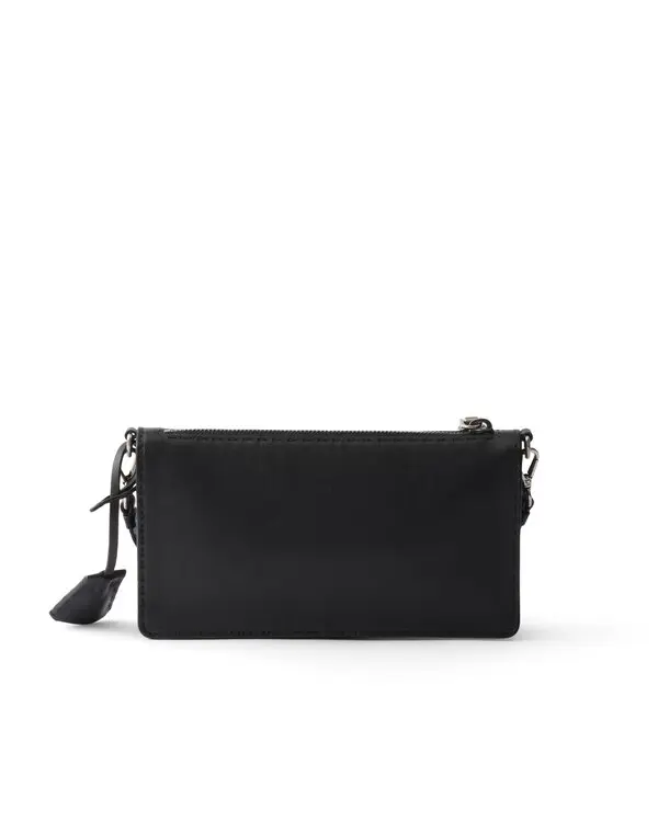 Prada Antiqued Leather Pouch