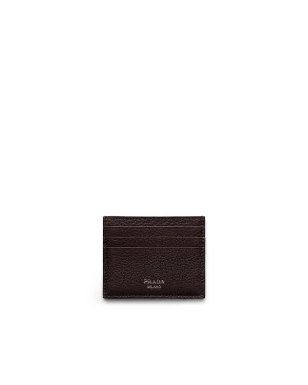 Prada Leather Card Holder