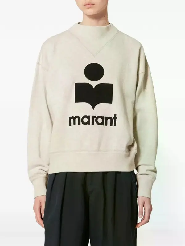 Isabel Marant Étoile Logo-print Cotton Sweatshirt