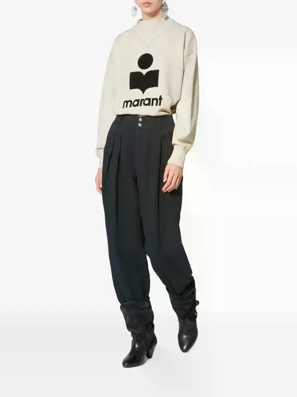 Isabel Marant Étoile Logo-print Cotton Sweatshirt
