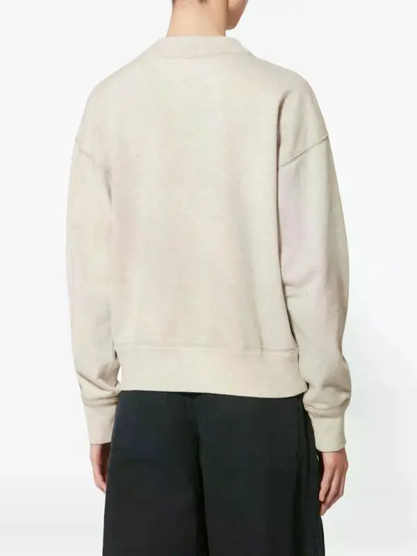 Isabel Marant Étoile Logo-print Cotton Sweatshirt