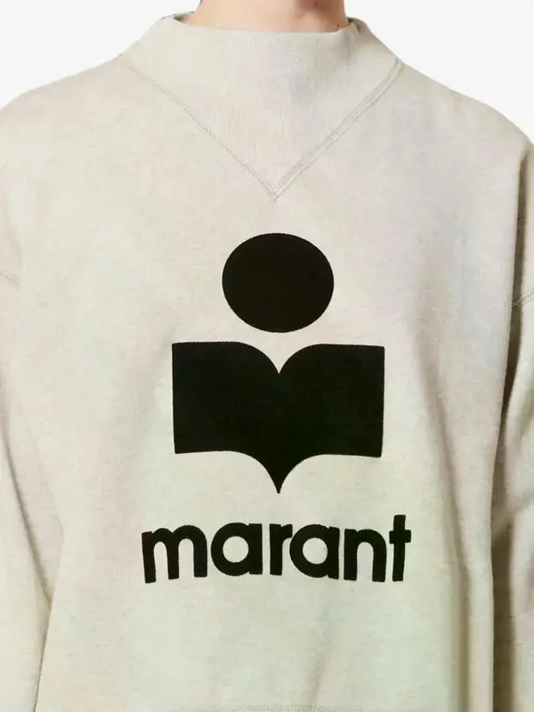 Isabel Marant Étoile Logo-print Cotton Sweatshirt