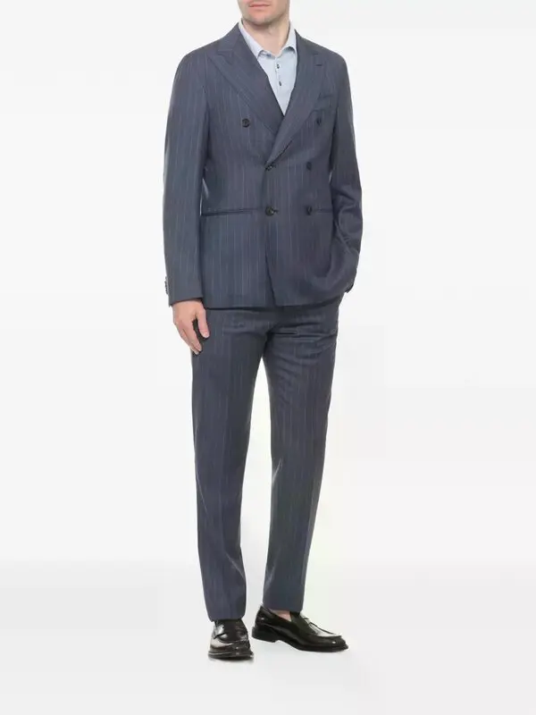 Caruso Pinstripe Double-breasted Suit
