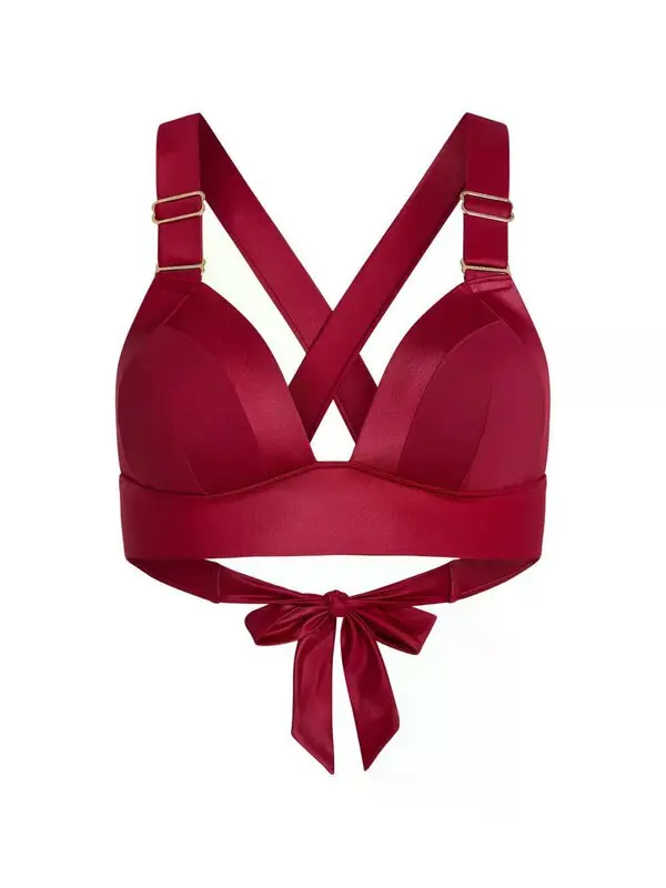 Marlies Dekkers Padded Bralette Bikini Top - Red