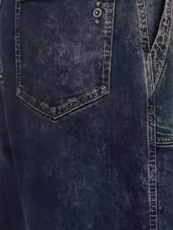 Giorgio Armani High-waisted Belted Jeans