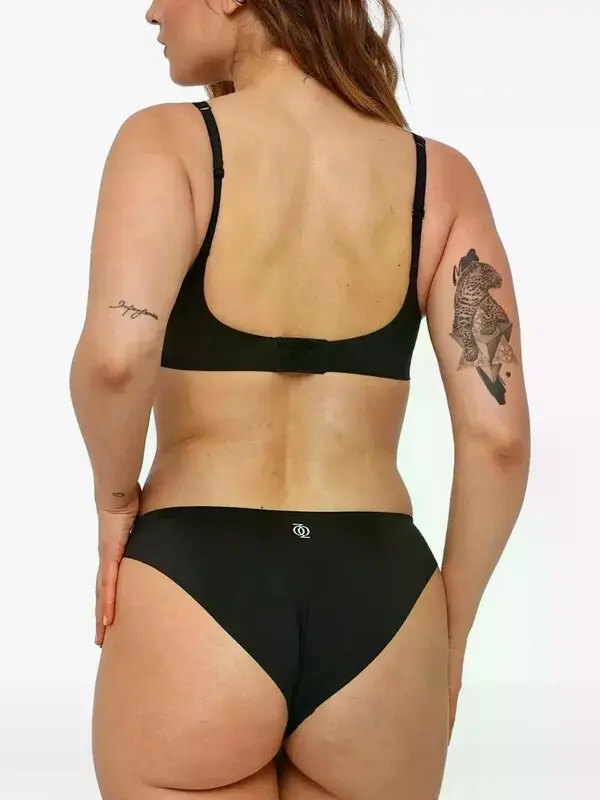 GOD SAVE QUEENS Logo-plaque Push-up Bra