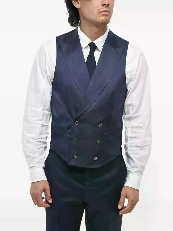Corneliani Double-breasted Waistcoat