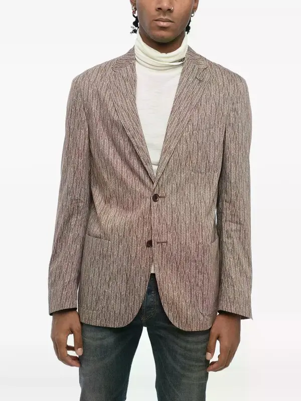 Corneliani Single-breasted Patch-pocket Blazer