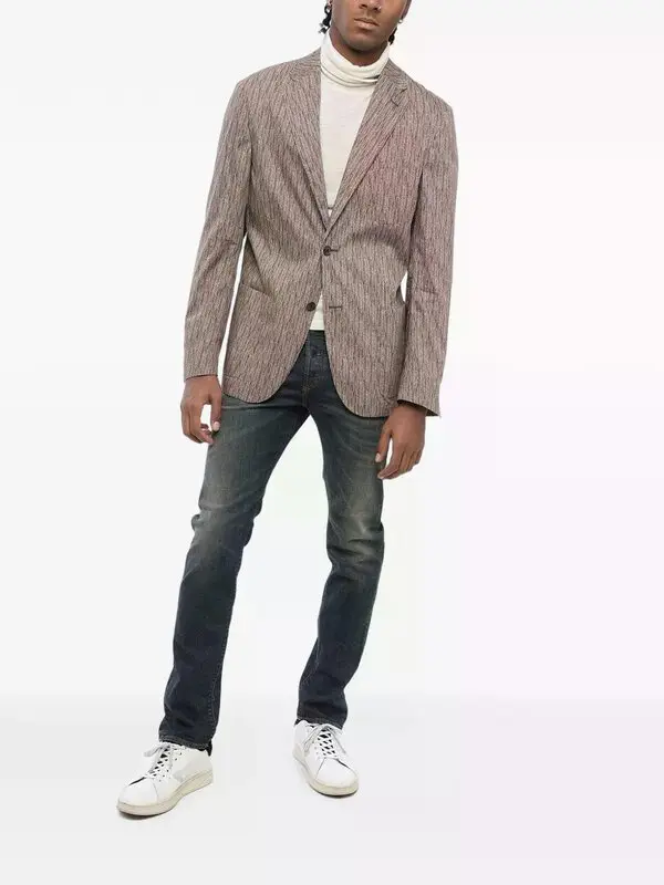 Corneliani Single-breasted Patch-pocket Blazer
