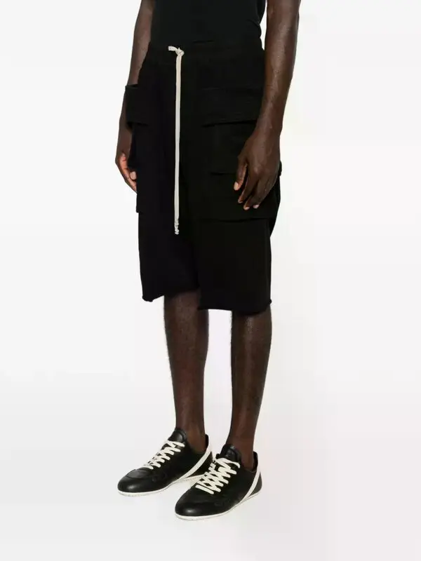 Rick Owens Creatch Drawstring Pocket Shorts