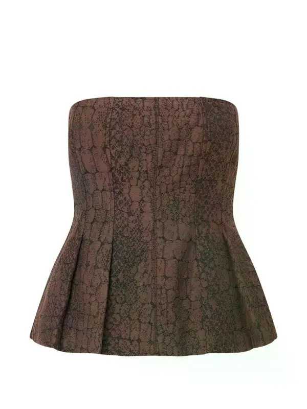 Liu Jo Animalier-jacquard Top