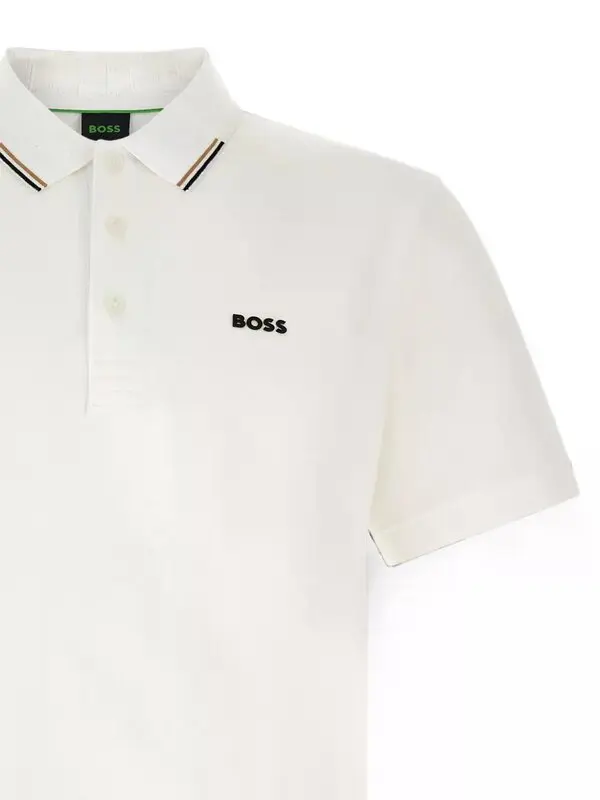 BOSS Swing Paddy Logo-print Polo Shirt