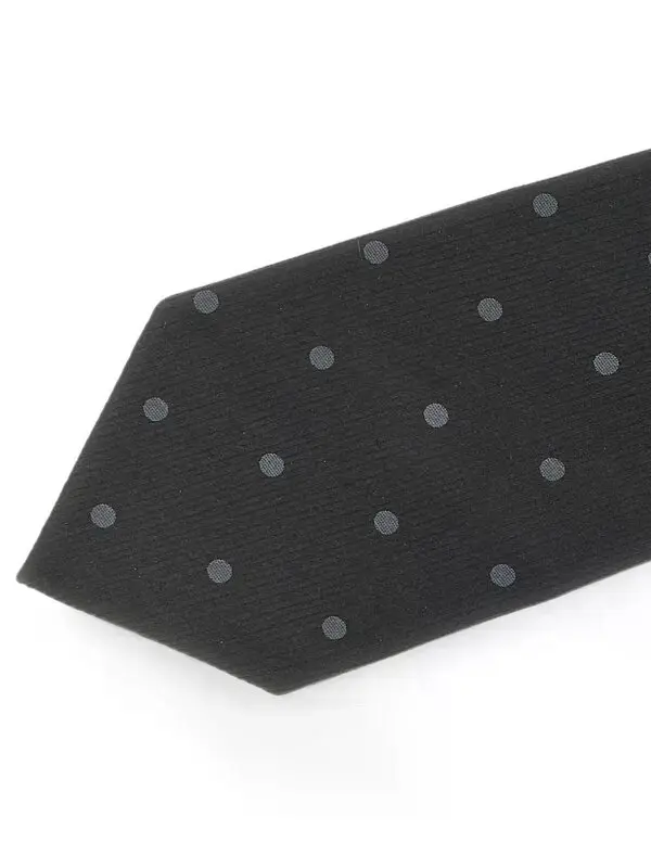 TOM FORD Polka-dot Jacquard Tie
