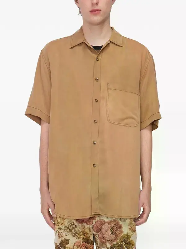 SONG FOR THE MUTE Short Sleeve Oversized Shirt