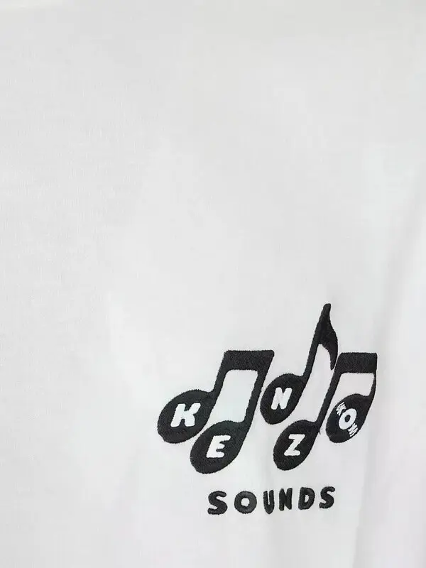 Kenzo Sounds Logo-print T-shirt