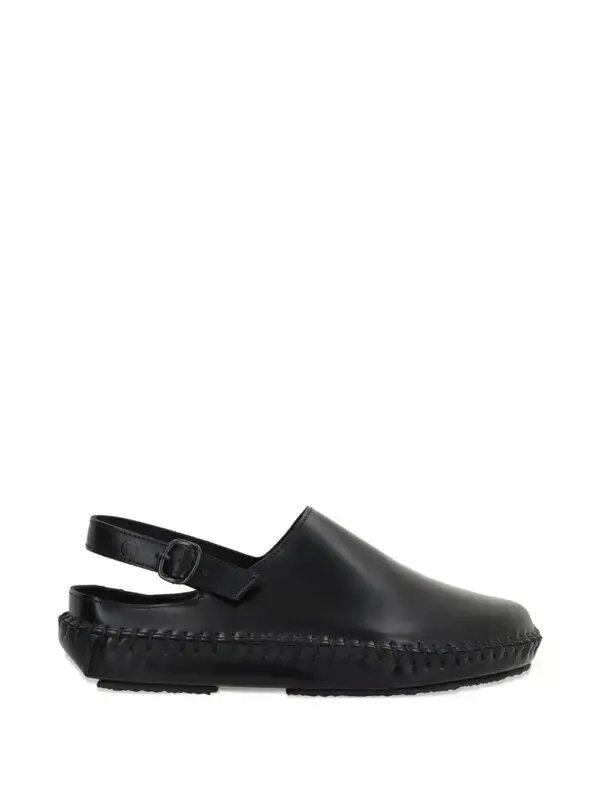 10 CORSO COMO Stitch-detailing Leather Mules